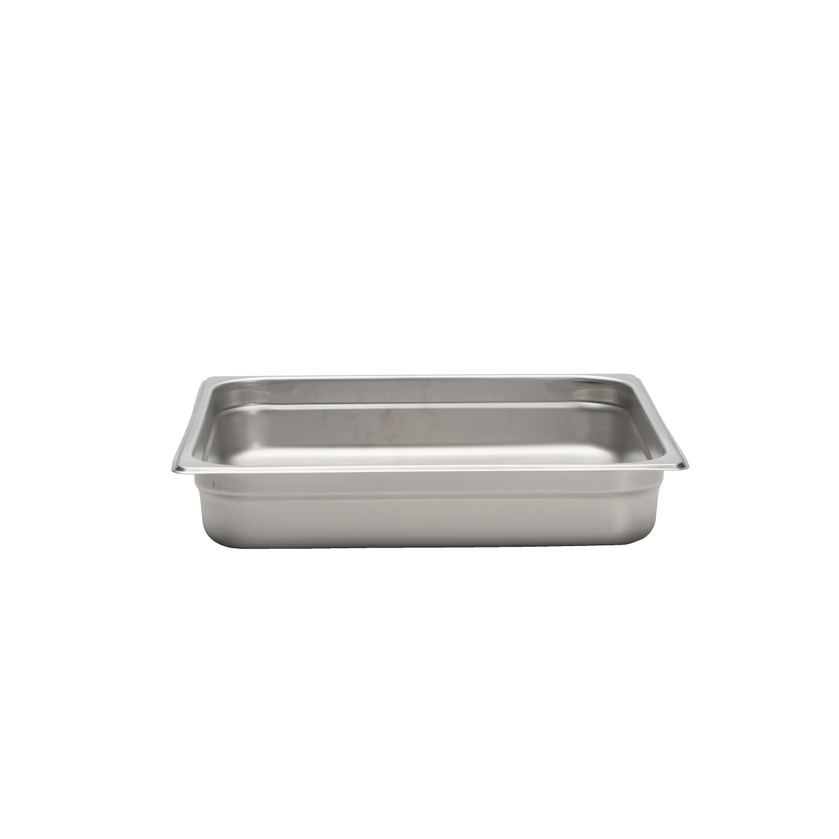Two Thirds Size X 2 1/2'' Anti-Jam Stainless Steel Food Pan 25 Gauge ...