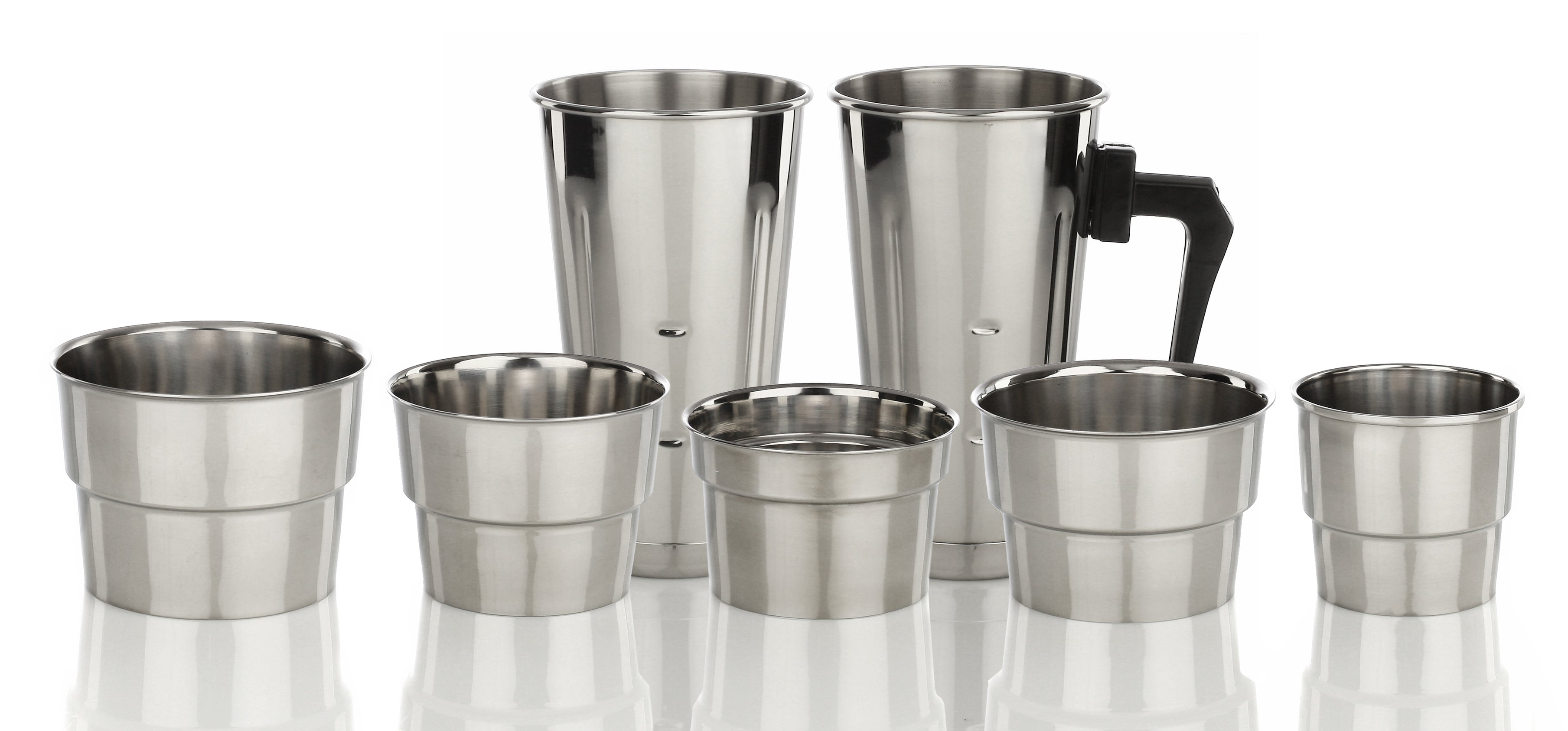 Malt Collar Stainless Steel for 3 3/8" Top of Cup — Libertyware