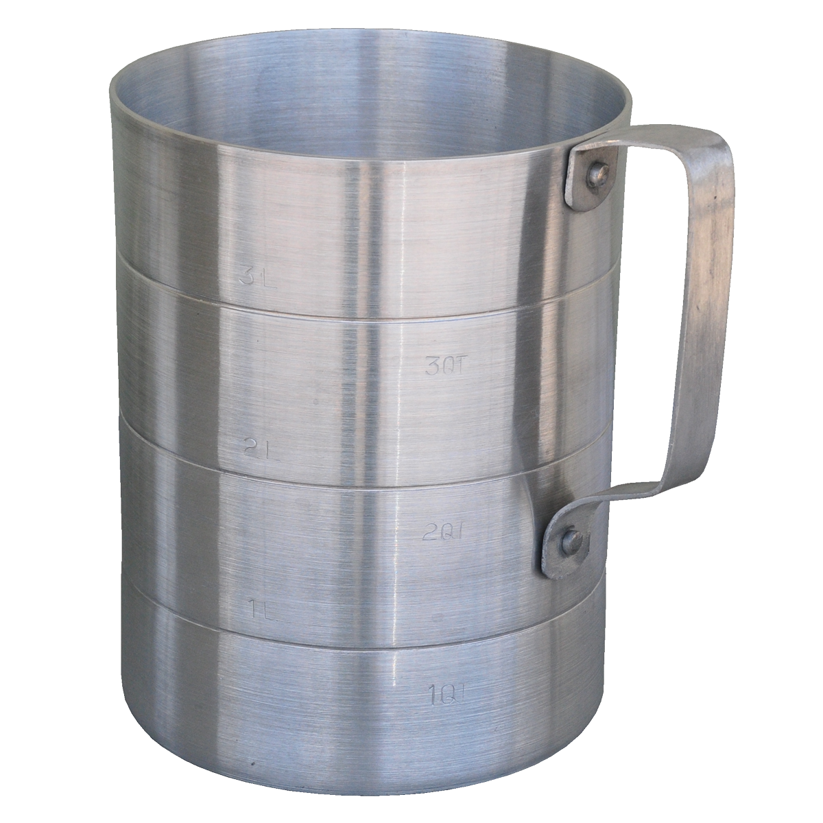 Dry Measure Aluminum 4 Quarts — Libertyware