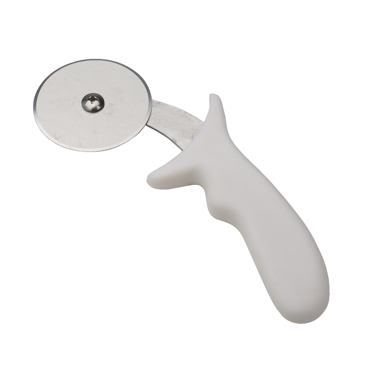 Pizza Cutter White Plastic Handle 2 1/2" — Libertyware