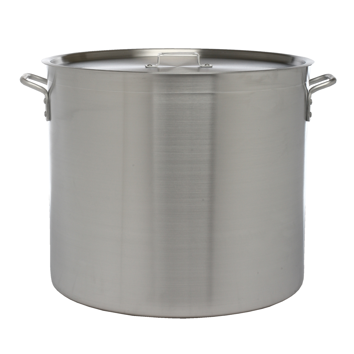 Stock Pot Aluminum 140 Quart Heavy Duty 6 mm Thick with Cover — Libertyware
