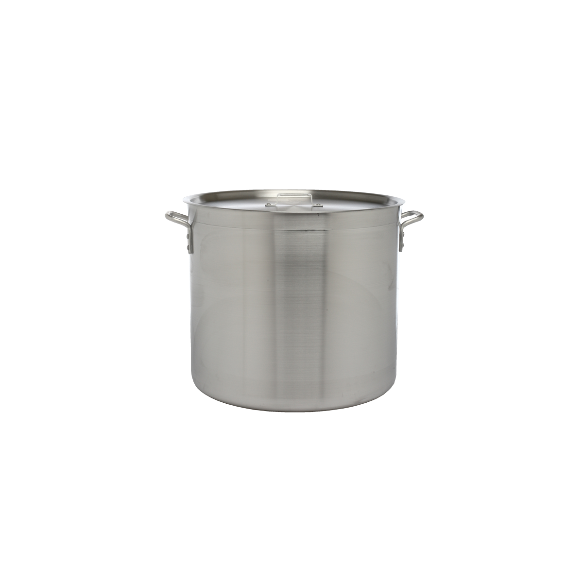 Stock Pot Aluminum 32 Quart Heavy Duty 6 mm Thick with Cover — Libertyware