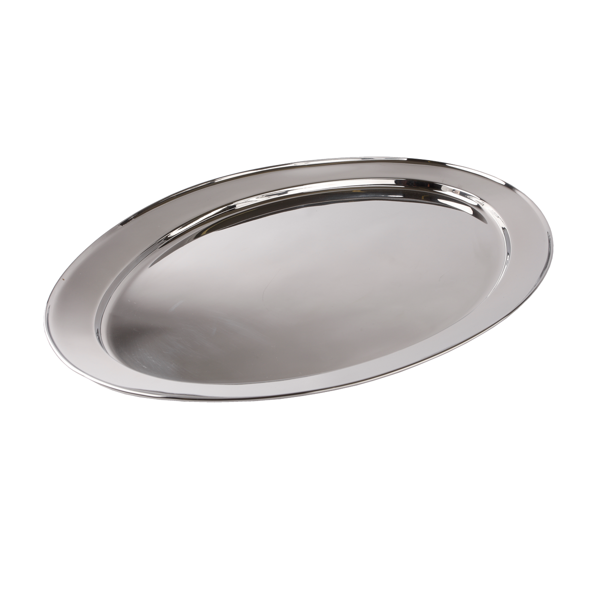 Stainless Steel Oval Platter 24'' X 16 1/2'' — Libertyware