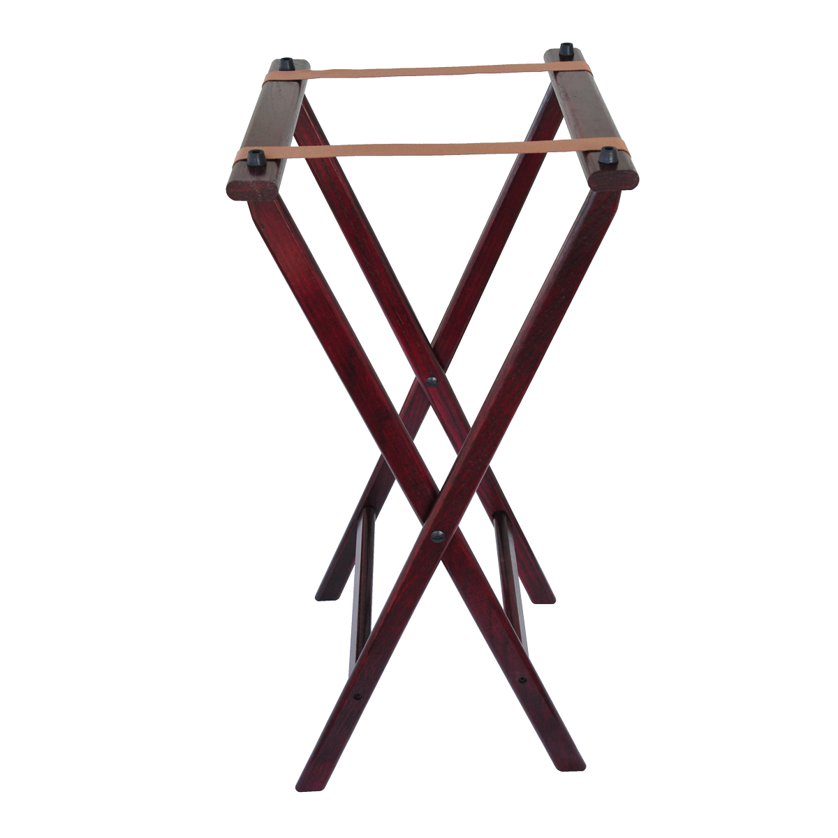 Wood Tray Stand Mahogany Color — Libertyware